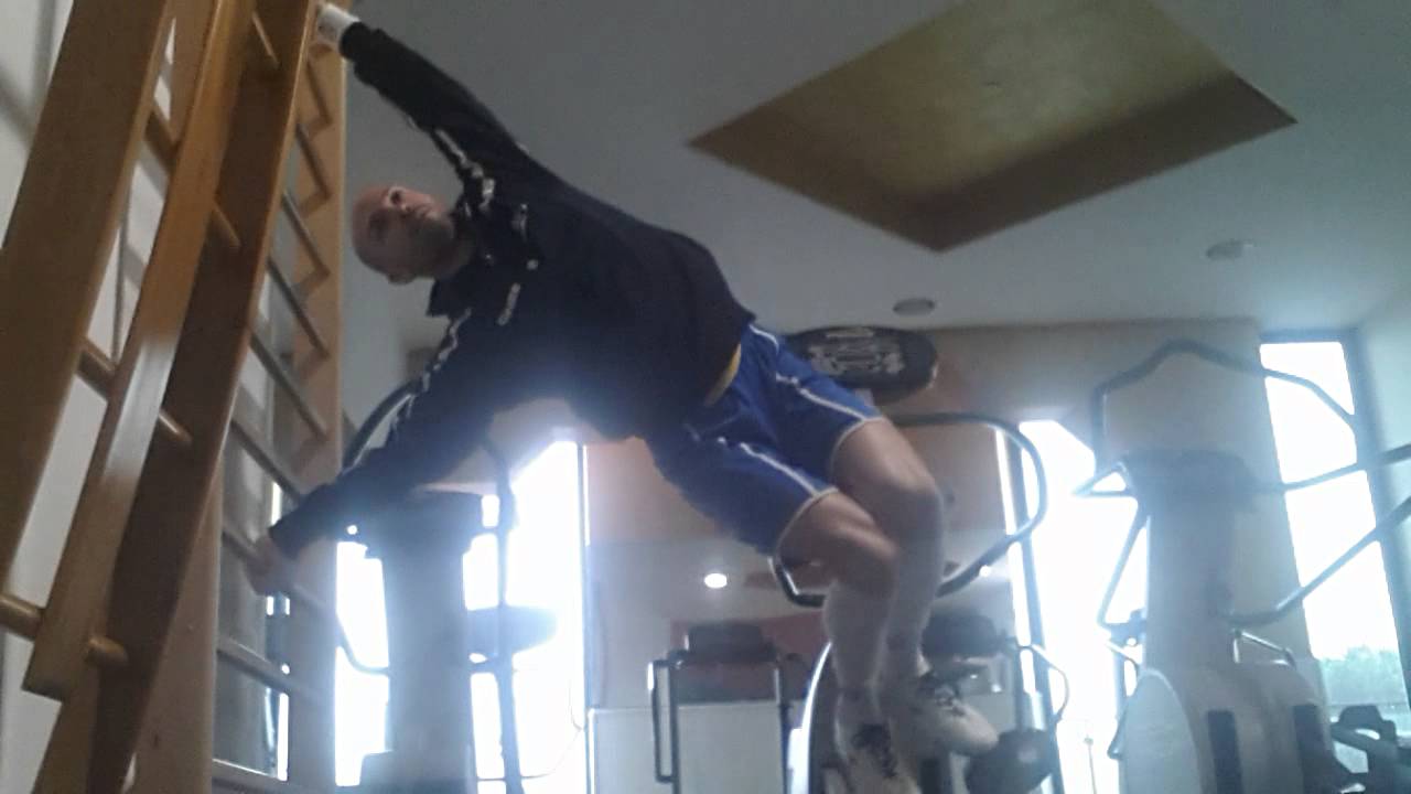 Abs tuck human flag con DANTE D'AMATO - YouTube