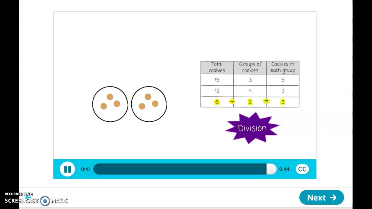 Mission 1 Lesson 4 Size of Groups in Division - YouTube