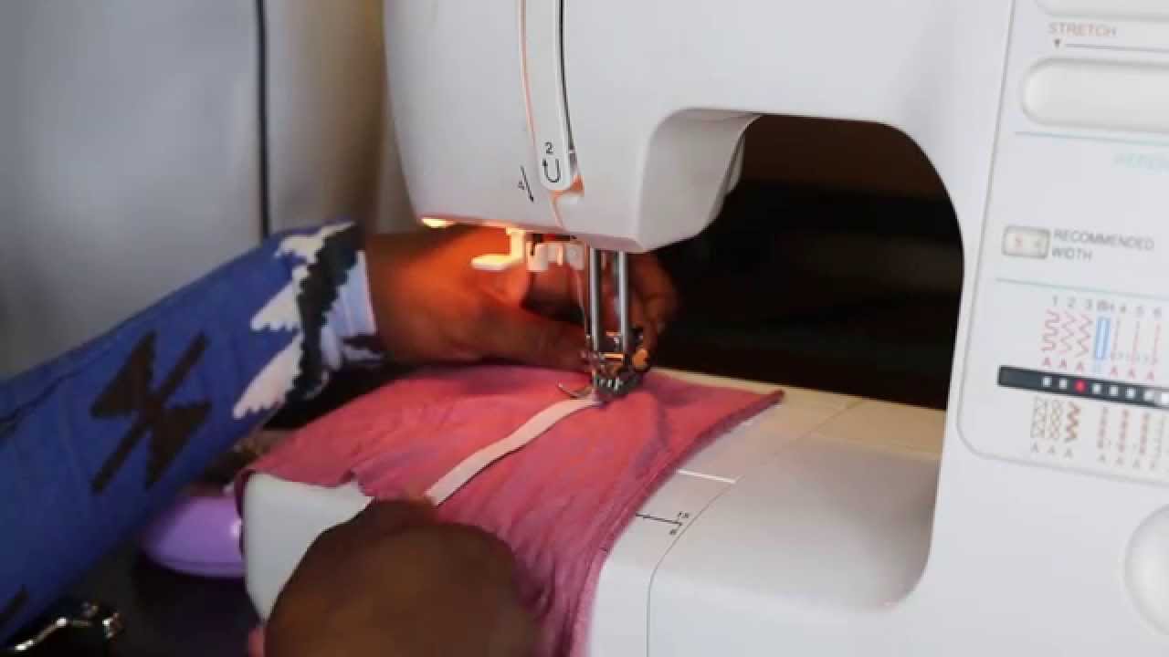 Sewing Tip #3: Sewing Elastic (Making Ruffles) - YouTube