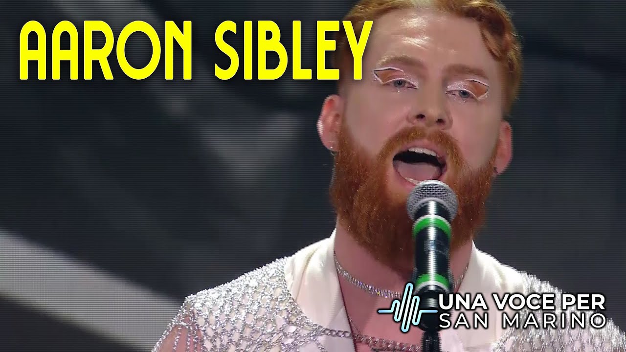 AARON SIBLEY - Human - Una Voce per San Marino 2024 - YouTube