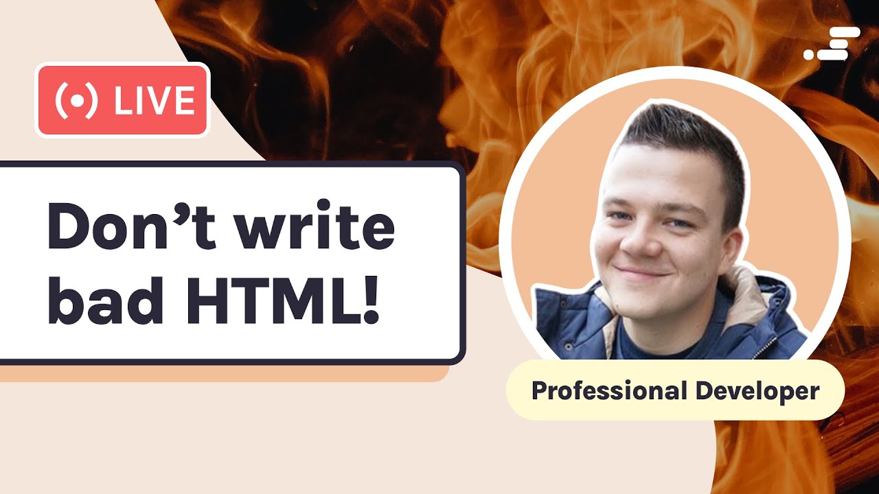 Don't write bad HTML - with Manuel from HTMHell - YouTube