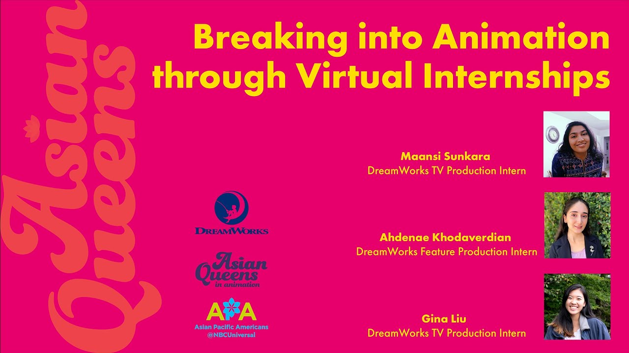 Breaking into Animation through Virtual Internships - YouTube