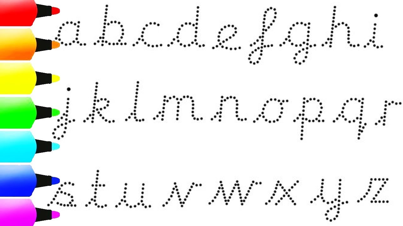 How to read And Write Fancy Alphabet With NB Arts - YouTube