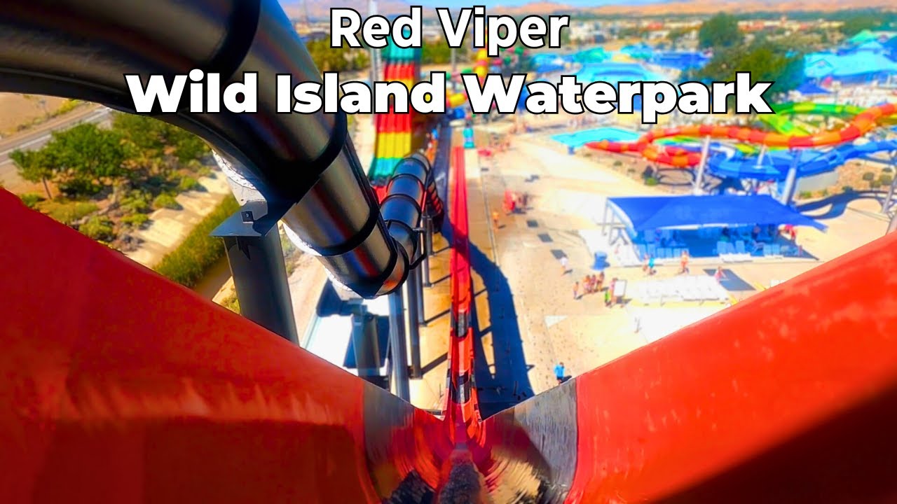 Red Viper at Wild Island Waterpark POV - YouTube