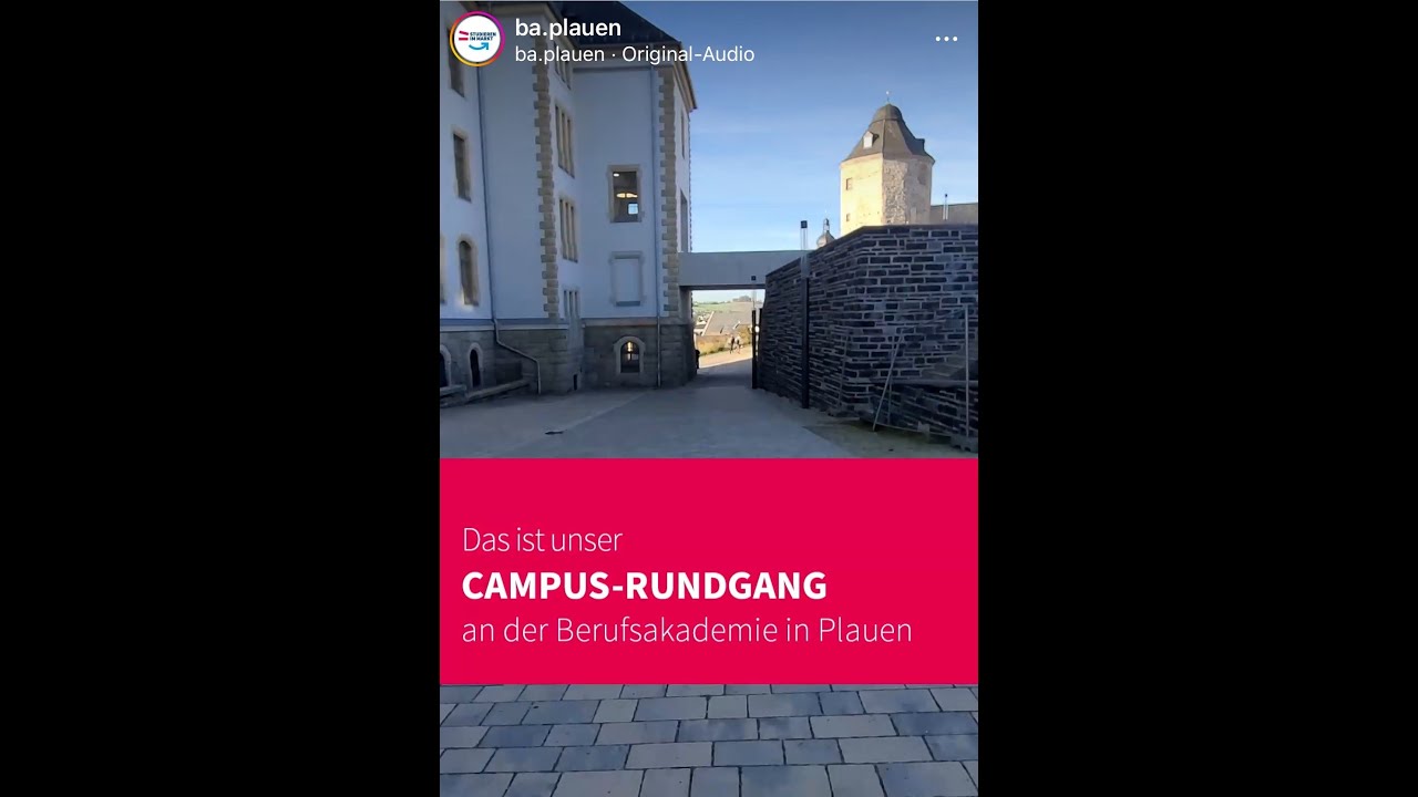 BA Plauen Campus Rundgang - YouTube