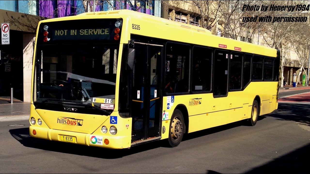 CDC NSW m/o 8335 - Volvo B10BLE (ZF/Custom Coaches CB60) - YouTube