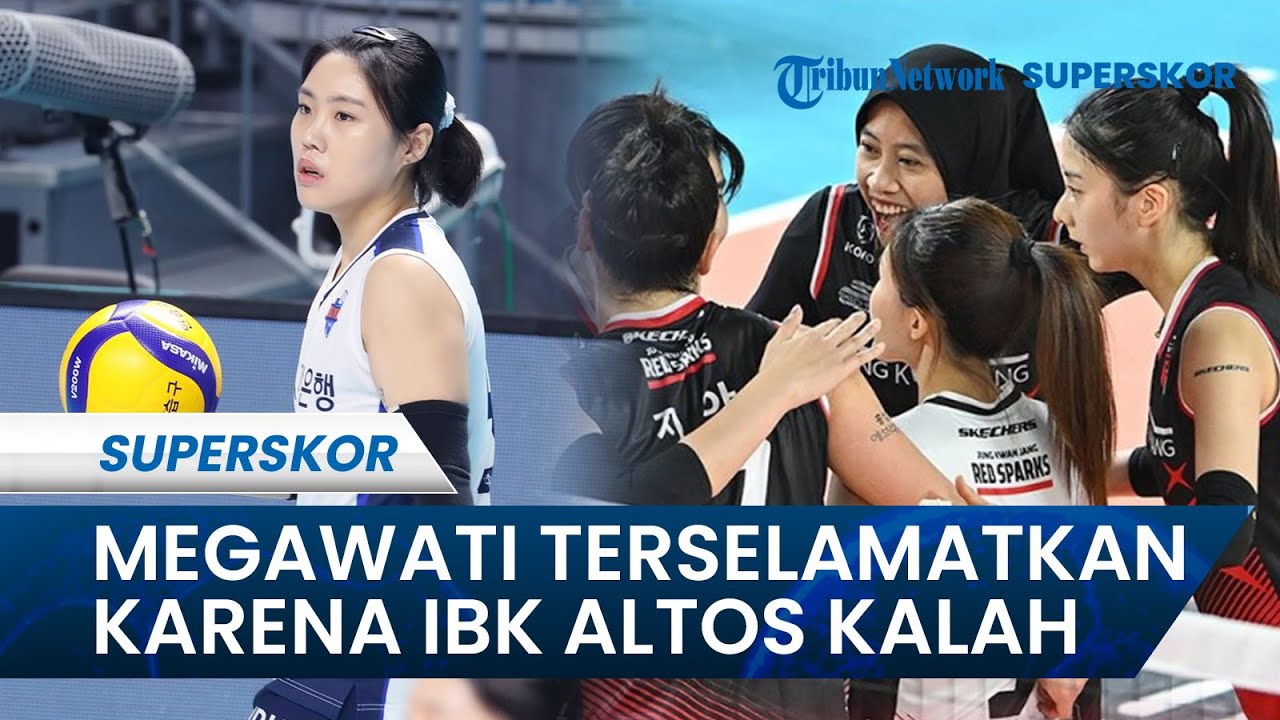 Nasib Megawati dan Red Sparks Terselamatkan Oleh IBK Altos yang Dijegal GS Caltex - YouTube