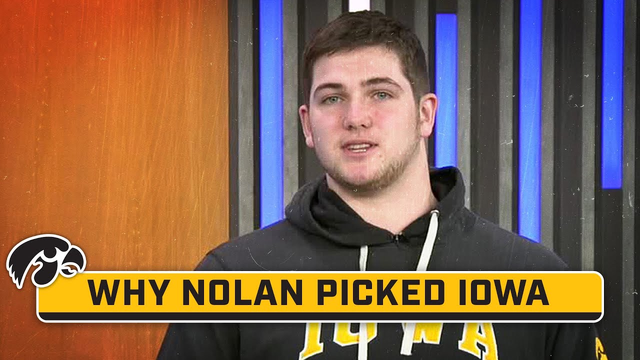 Hawkeye's OT Commit Will Nolan on Why He Picked Iowa | Iowa Football ...