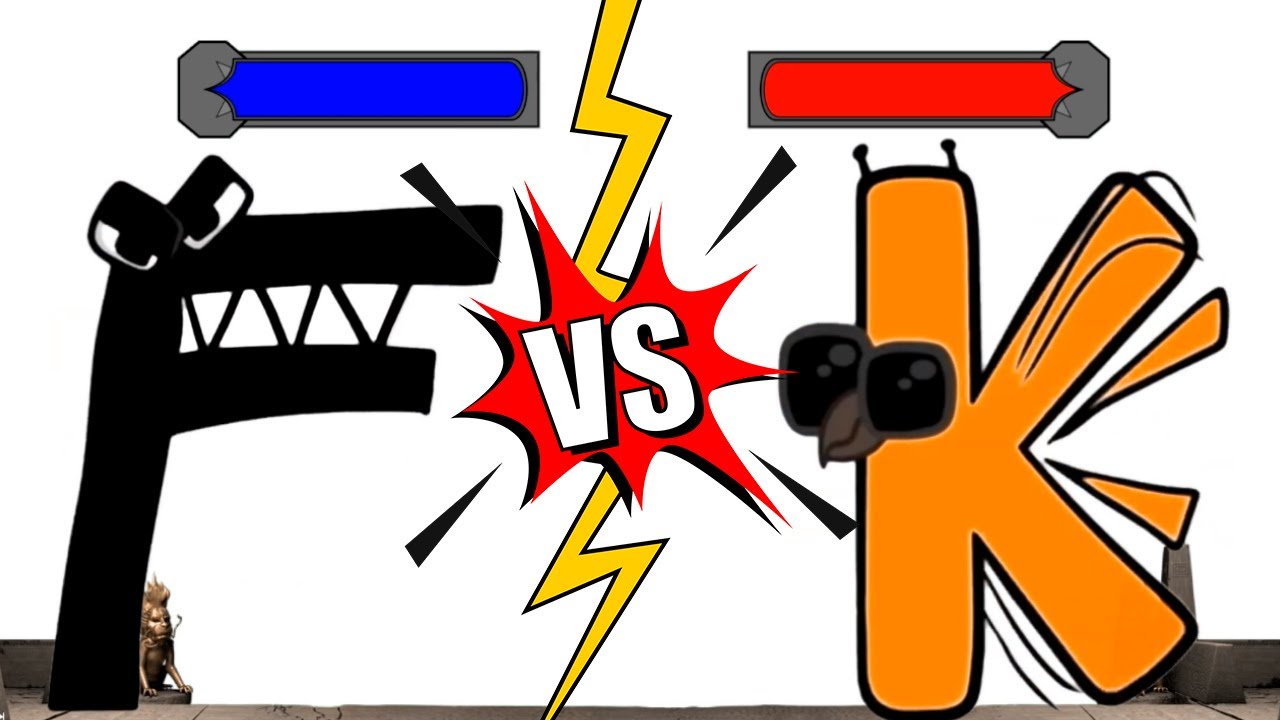 F vs K Alphabet Lore - YouTube