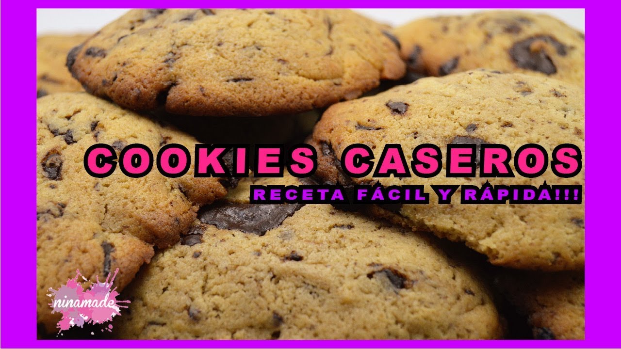 DIY. Cookies Caseros // Homemade Cookies - YouTube