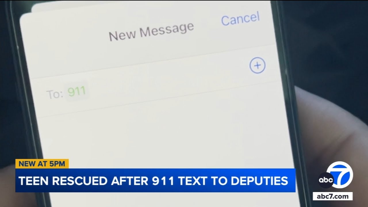 Human-trafficking victim rescued in SoCal after texting 911 for help - YouTube