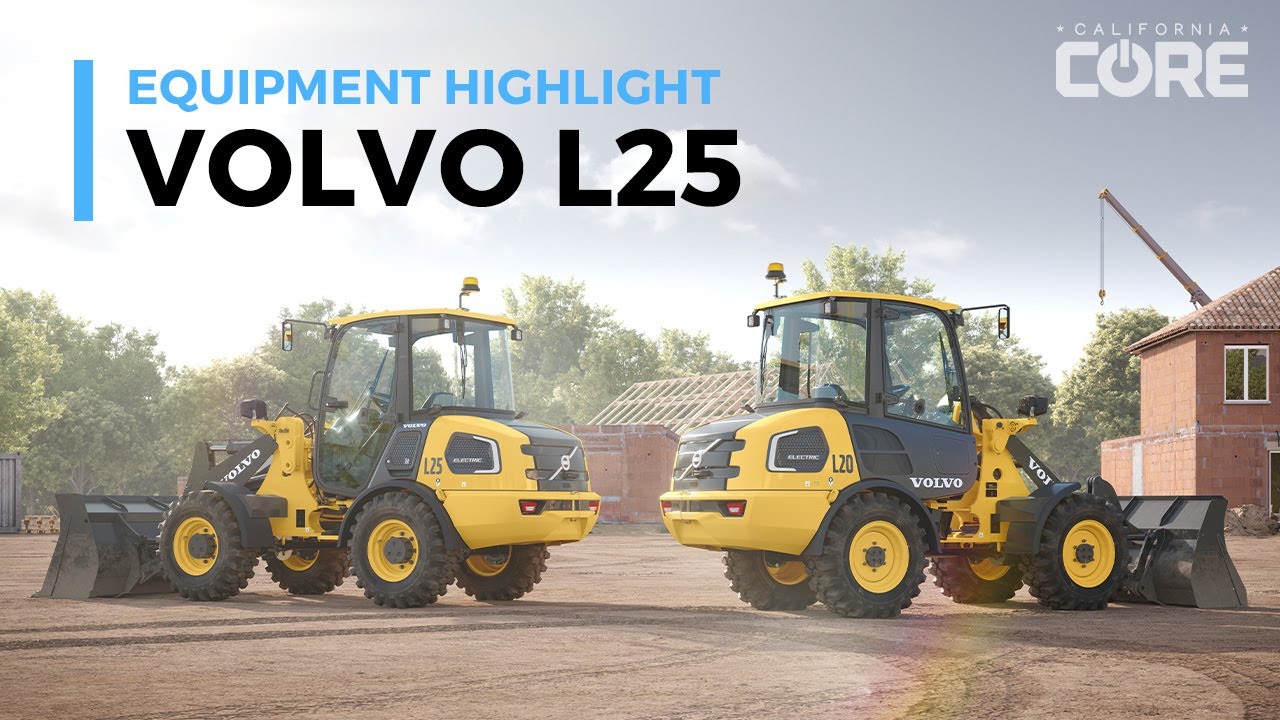 Construction Equipment & CORE | The Volvo L25 - YouTube