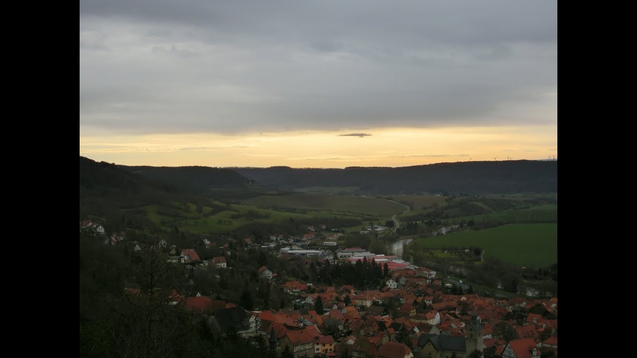 Wanderung Normannstein T1 bei Treffurt - Wandern in Thüringen - YouTube