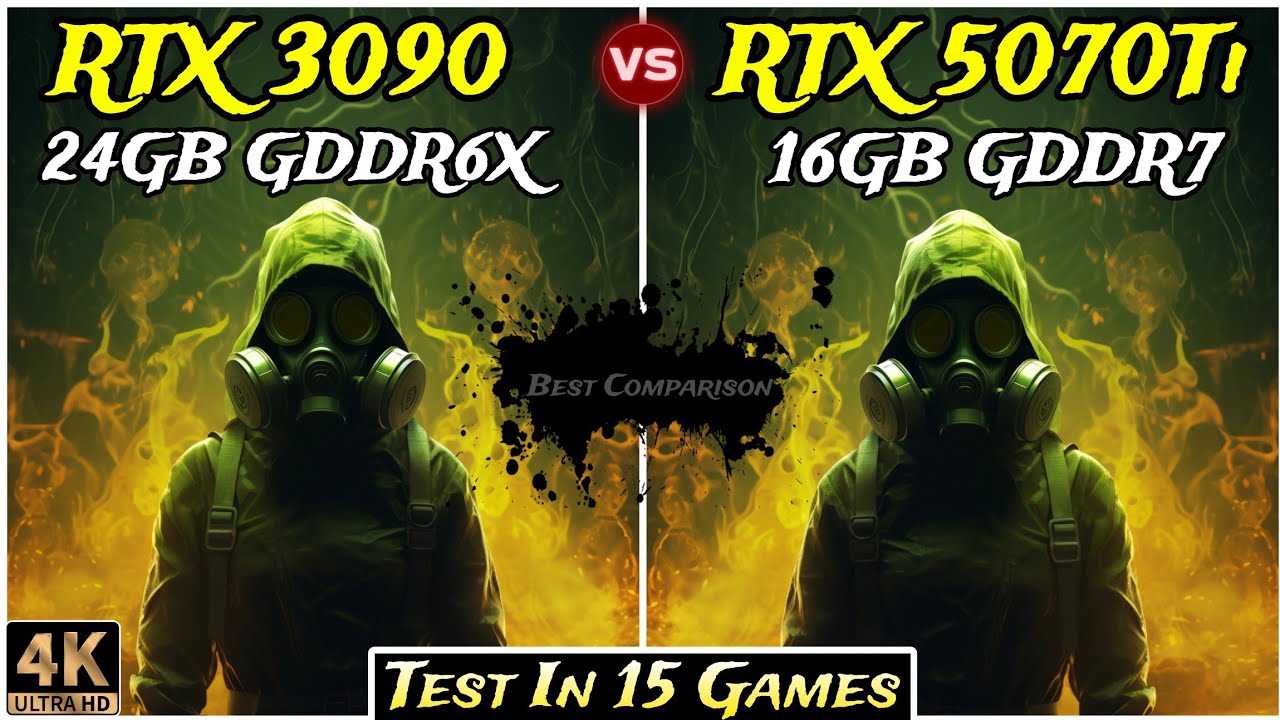 RTX 3090 vs RTX 5070 Ti - Test In 15 Games - Which Is Better ? - YouTube