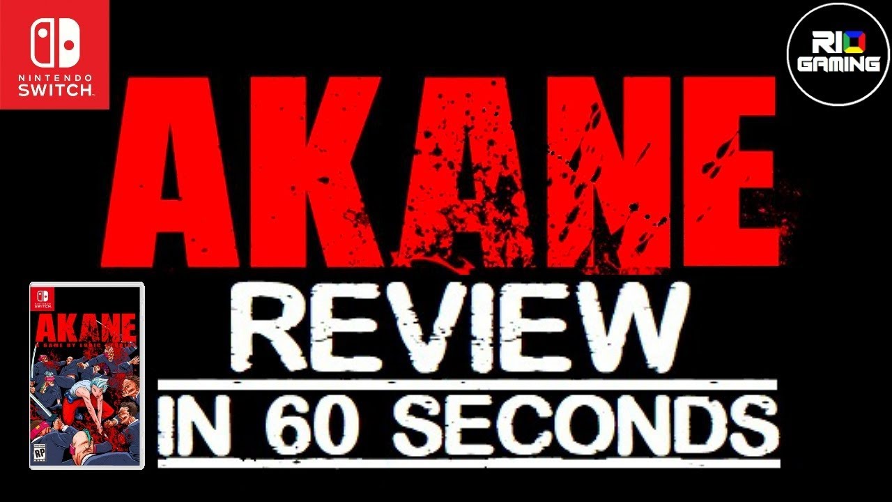 AKANE REVIEW Nintendo Switch in 60 Seconds - YouTube