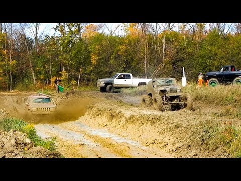 Jeep Mud Racing - YouTube