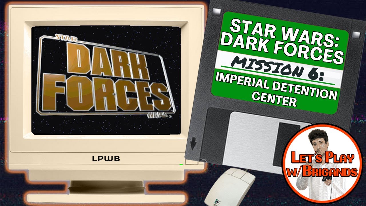 Star Wars: Dark Forces (Mission 6 - Imperial Detention Center) - YouTube