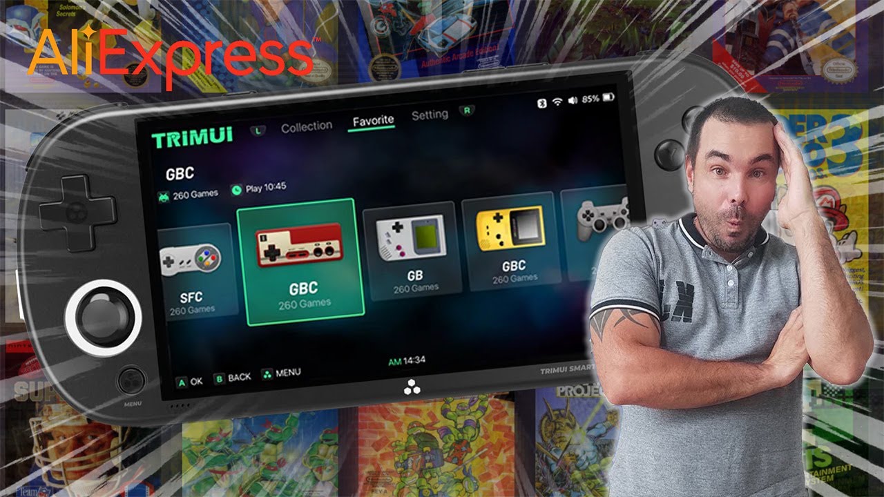 J'ai testé la Trimui Smart Pro d'Aliexpress ! Une étonnante Console ...