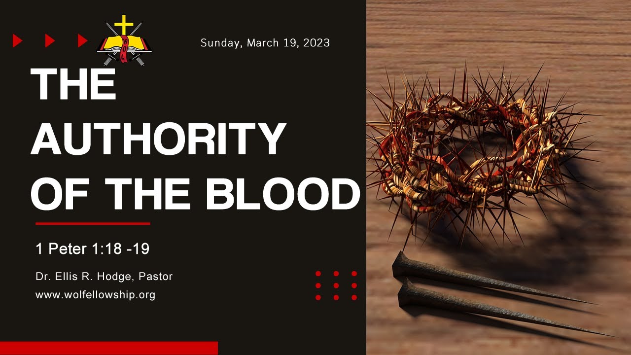 The Authority of The Blood |Dr. Ellis R. Hodge - YouTube