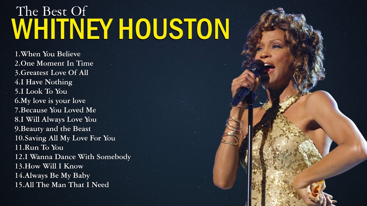 Whitney Houston ~ Legendary Playlist Top Hits Playlist Of All Time 3393