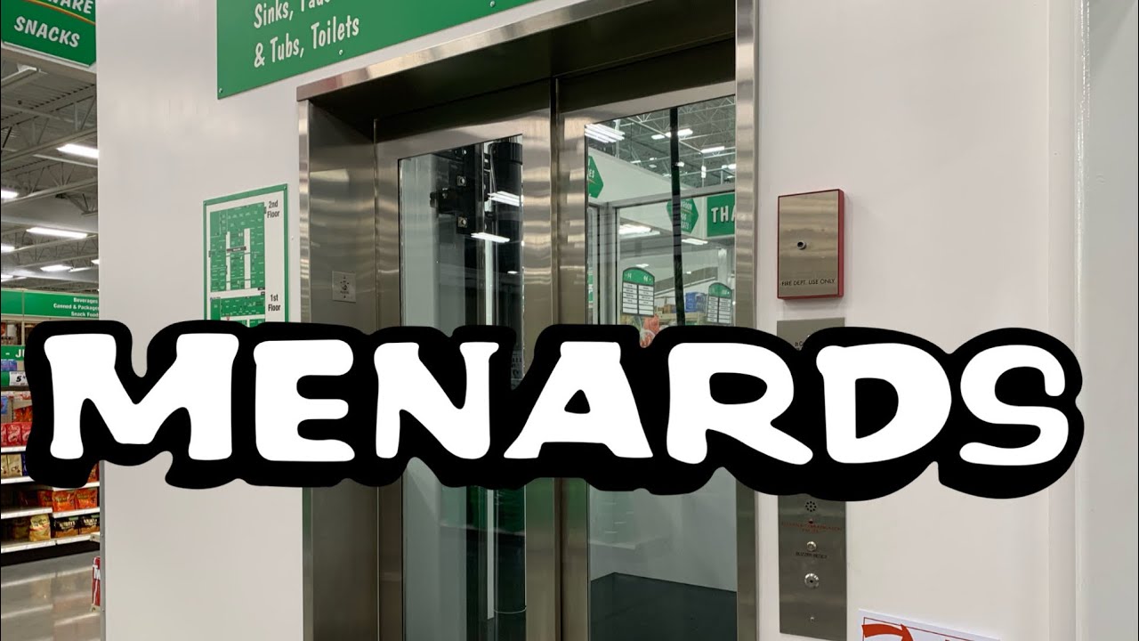 MEI glass elevator at Menards, Libertyville/Vernon Hills, Illinois ...