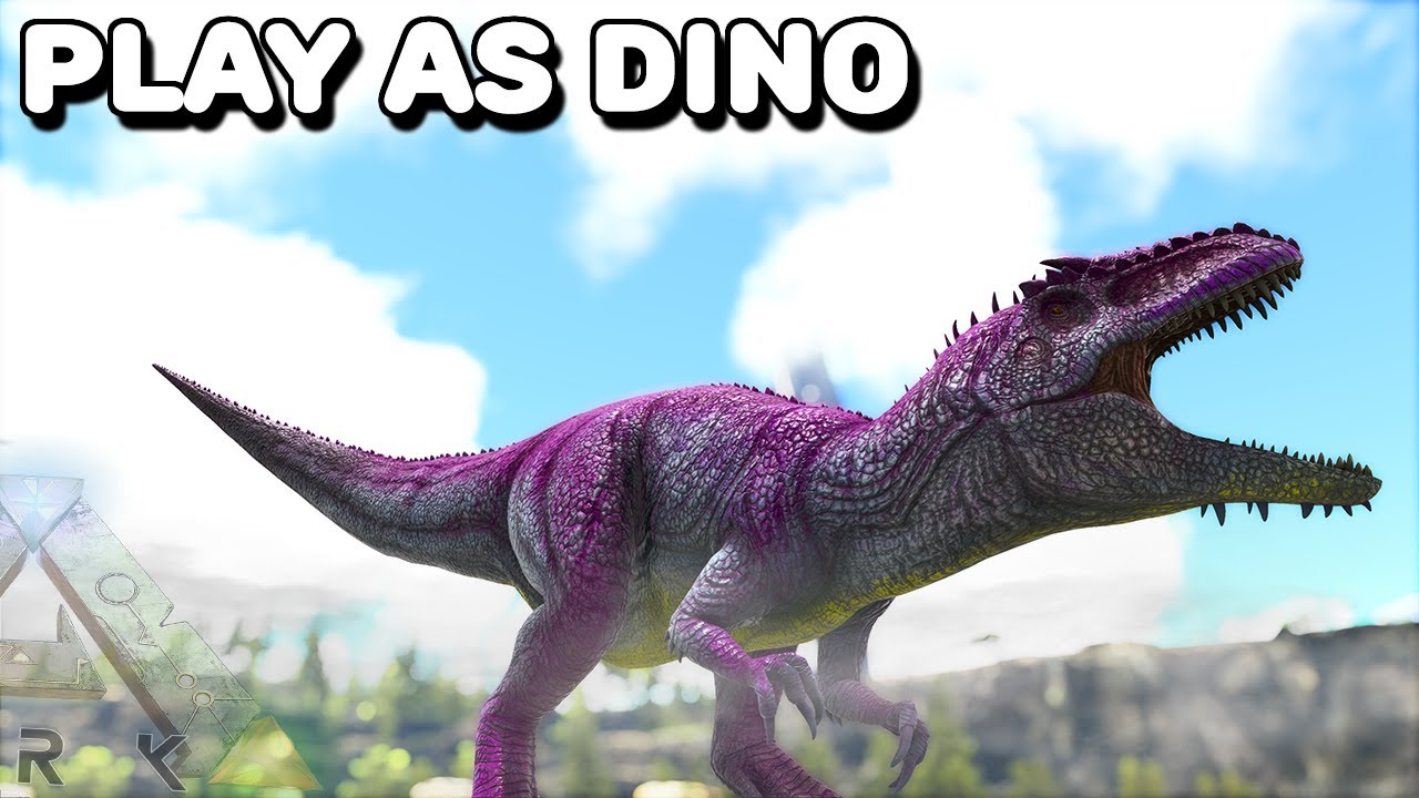 EVOLVING ALL THE WAY INTO A POWERFUL GIGA | PLAY AS DINO | ARK SURVIVAL ...