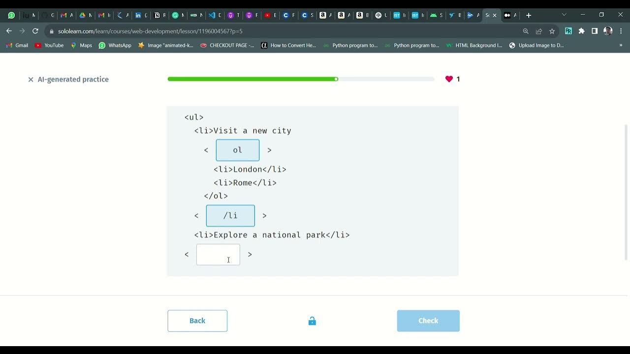 15 Ai Generated Practice Web Development Sololearn Answers Youtube