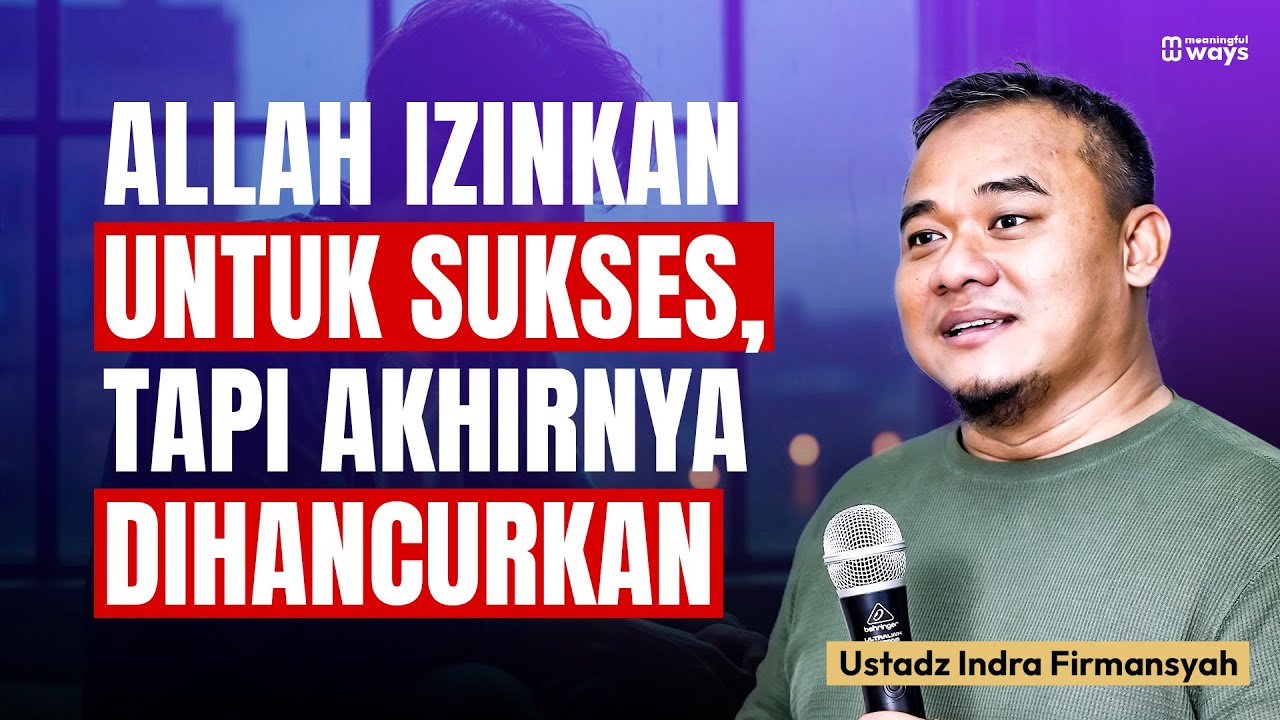 AKIBAT RIBA‼️Suksesmu Bisa Hilang Dalam Satu Malam 🔴 Ust.Indra ...