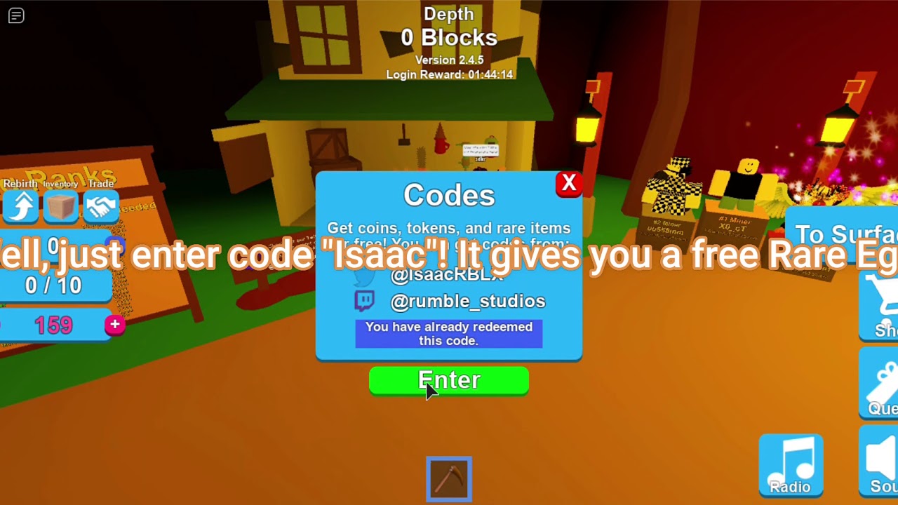 Mining Simulator inventory showoff - YouTube