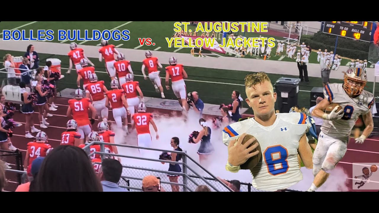 THE NEXT CHRISTIAN MCCAFFREY! | Bolles Bulldogs vs St Augustine Yellow ...