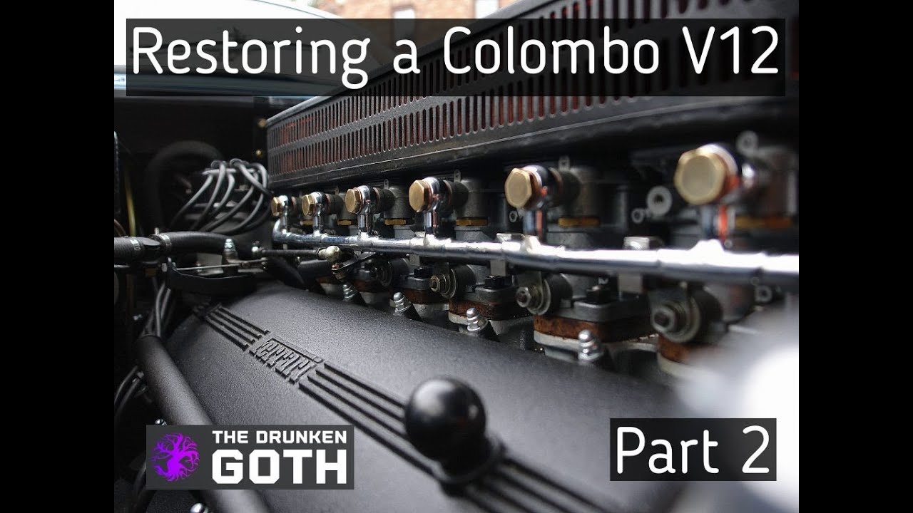 Restoring a Ferrari Colombo V12 Engine: Part 2, Cylinder Heads - YouTube