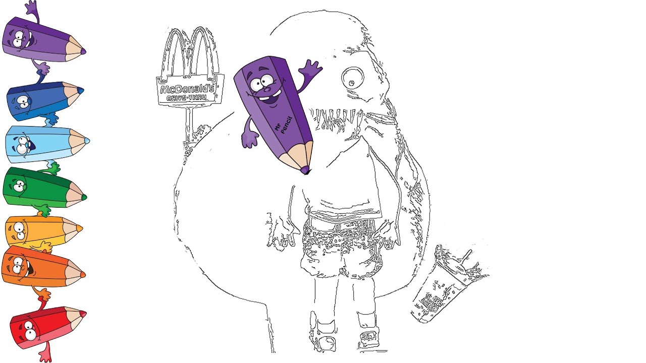 How To Draw Grimace Shake McDonald's / DIYs Drawing Coloring Crafts ...