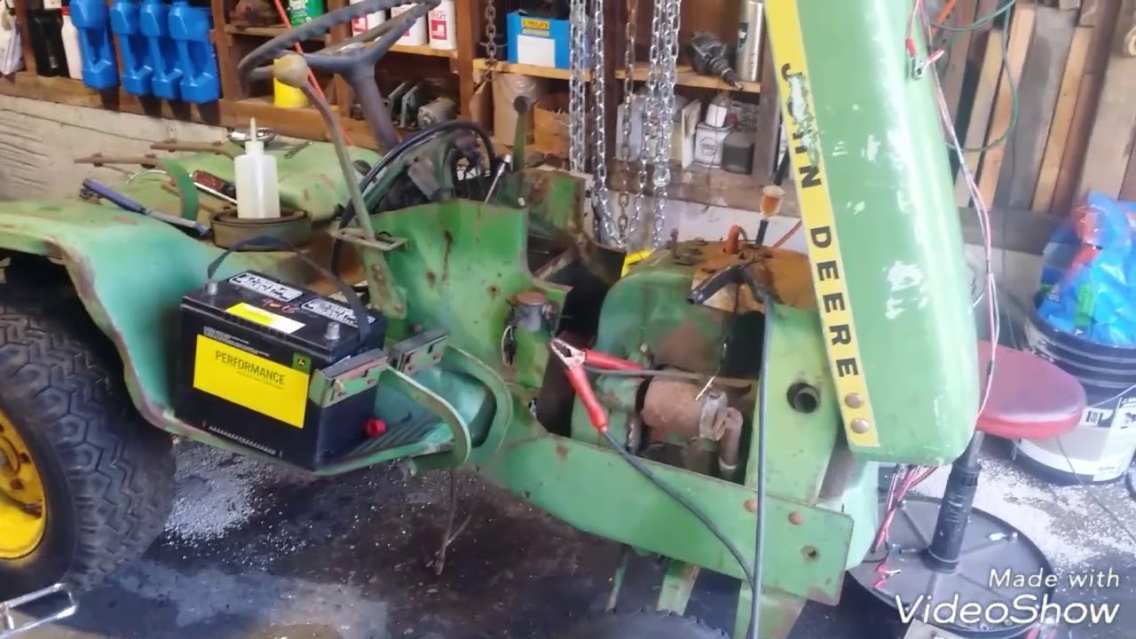 The new John Deere 140 H1 gets a new carburetor, but will it run? Let's ...
