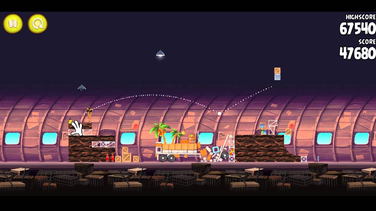 Angry Birds Rio 11- 5 Smugglers Plane Golden Mango 3 Stars Full HD ...