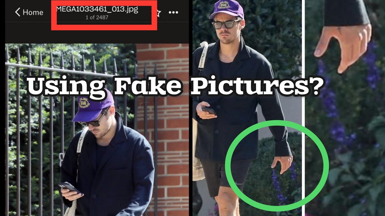 Using Fake Pictures? 😐 - YouTube