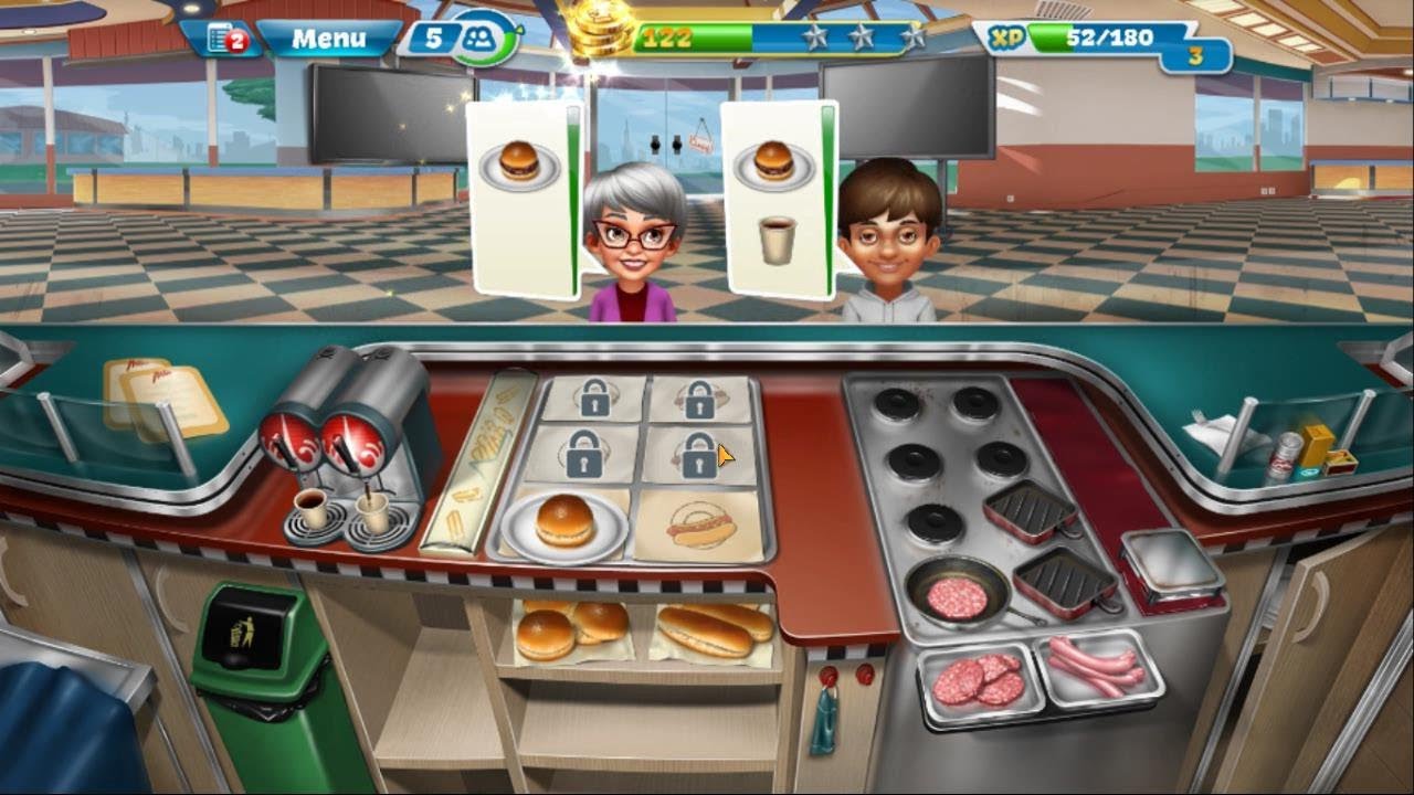 Cooking Fever- First Look at New restaurant Gameplay Walkthrough Part 3 ...