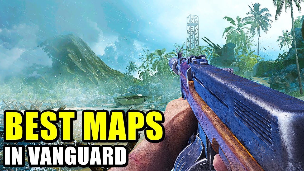 Top 10 BEST COD VANGUARD MAPS (Right Now) - YouTube
