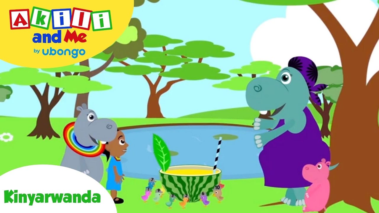 Akili n'inshuti ze barakora umutobe w'imbuto | Akili n'imishwi itanu ...