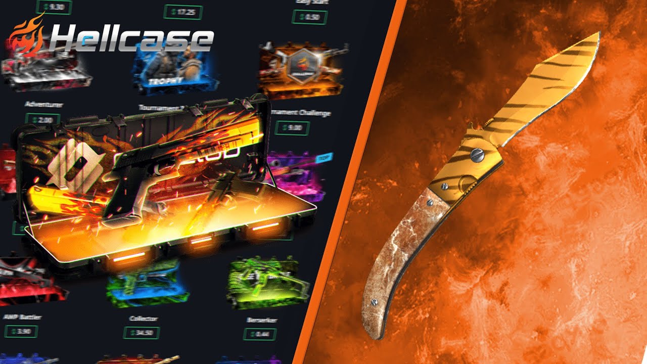 HELLCASE ONLY OPENING KNIFE CASES – WAS IT WORTH IT!? Hellcase Promo ...