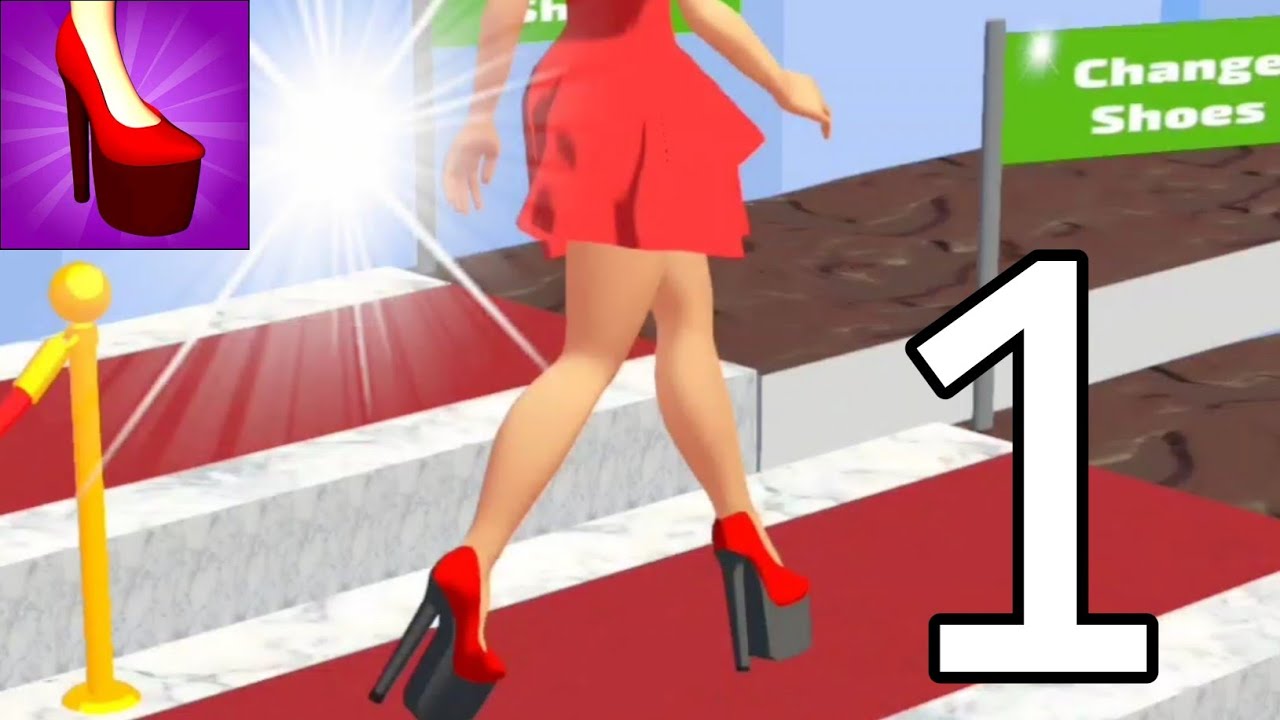 SHOE 👞💃 RACE GAME : Gameplay All Levels iOS,Android Trending Mobile ...