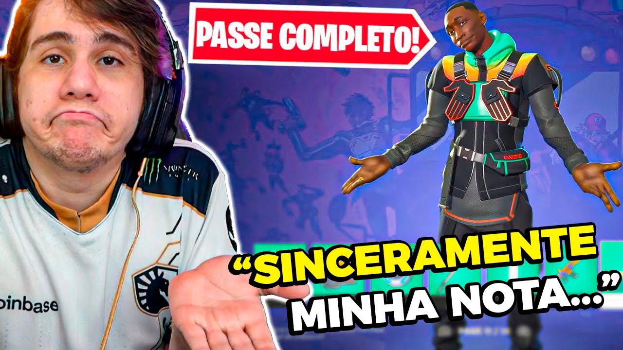 PULGA REAGE ao PASSE de BATALHA COMPLETO da TEMPORADA 4 do CAPÍTULO 4 ...