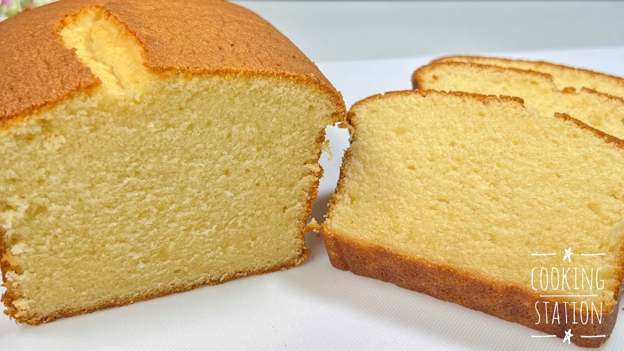 Moist, Soft BUTTER CAKE Recipe! How to Make Delicious Vanilla Butter ...