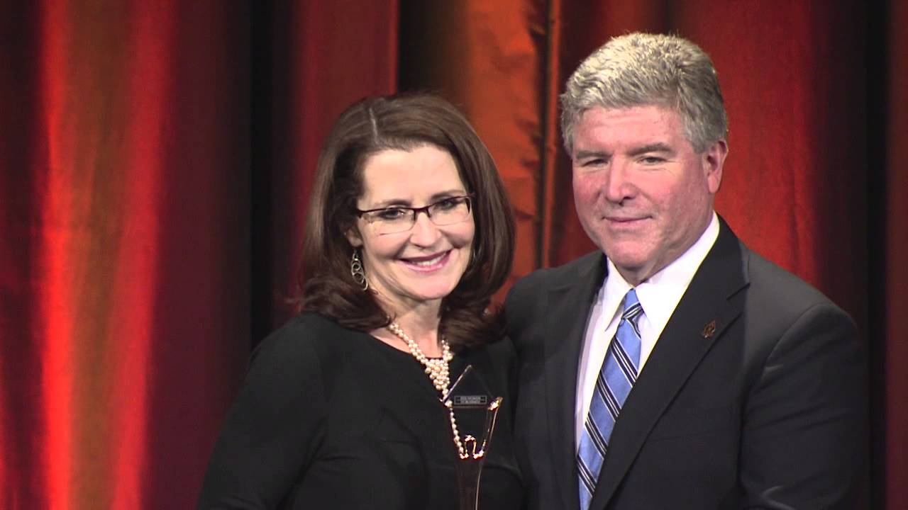 Susan Duffy wins in the 2015 Stevie Awards for Women in Business - YouTube