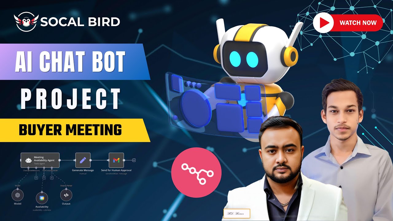 AI Chat Bot Project Buyer Meeting | n8n AI Agent | Chat Bot Client ...