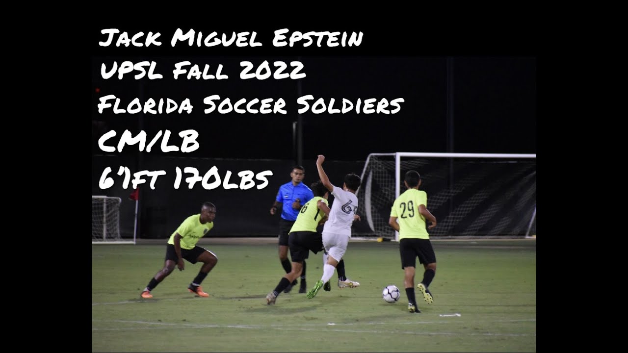 Jack Epstein UPSL Fall Highlights 2022 - YouTube