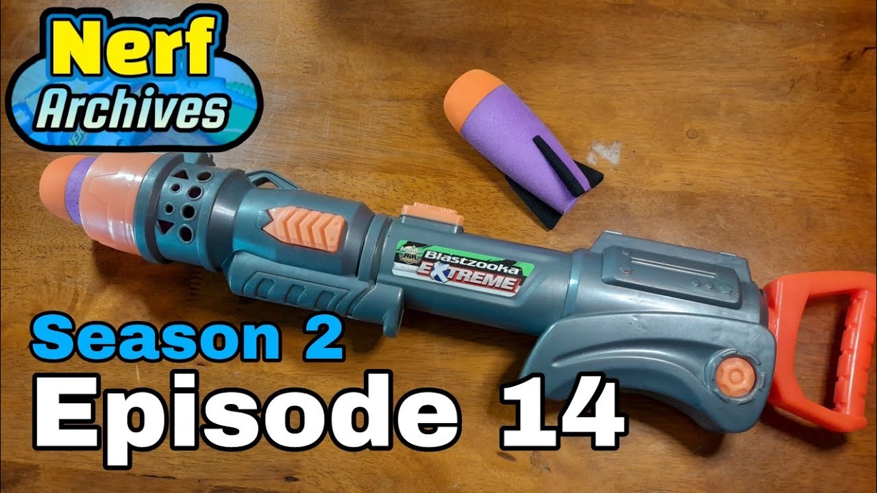 The Buzz Bee Blastzooka EXTREME- Nerf Archives Season 2 (Ep14) - YouTube