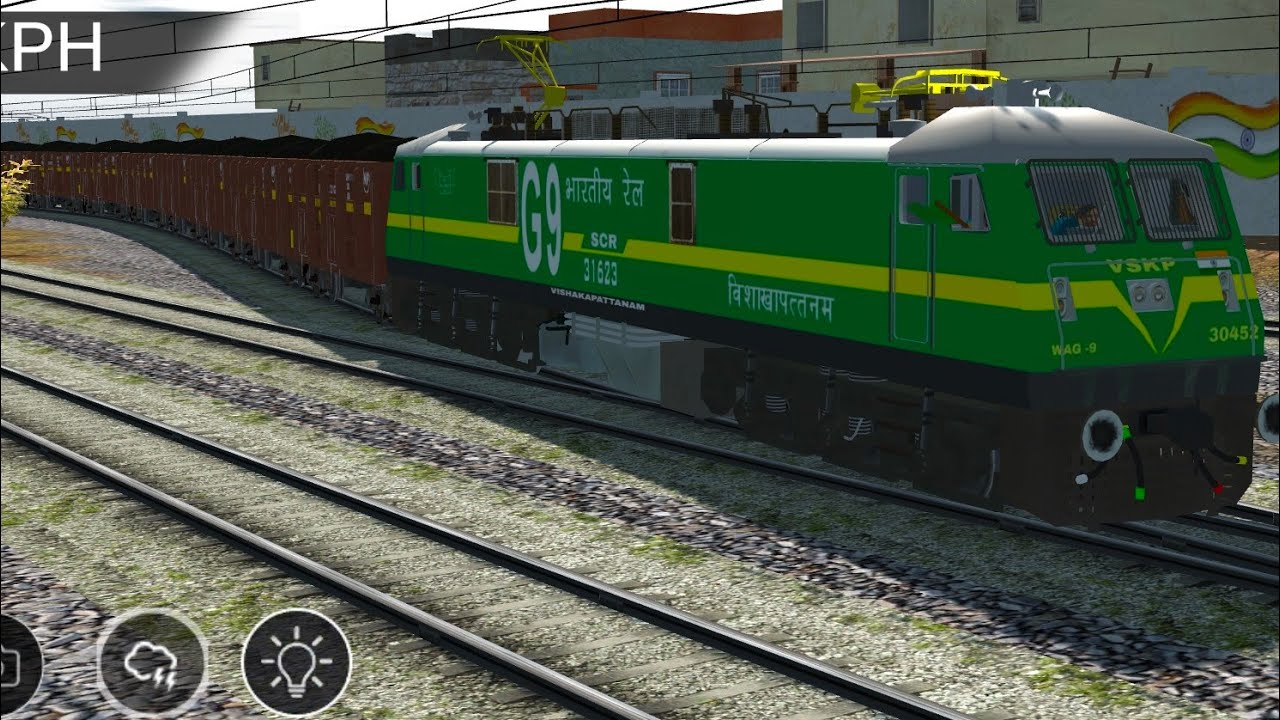 Wag9 Vishakapatnam Western Railway Indian Train Simulator Gameplay 2022 ...