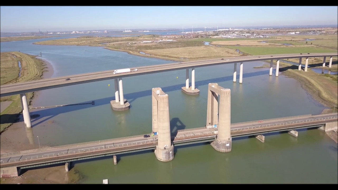 Isle of Sheppey Bridges - YouTube
