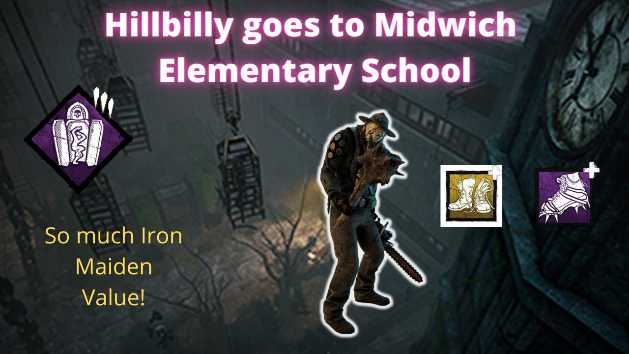 Iron Maiden Hillbilly in the worst indoor map - DBD - YouTube
