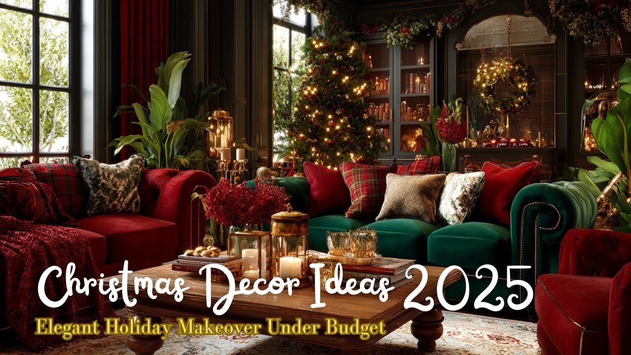 Ralph Lauren Christmas Decor Ideas 2025 Elegant Holiday Makeover Under Budget - YouTube